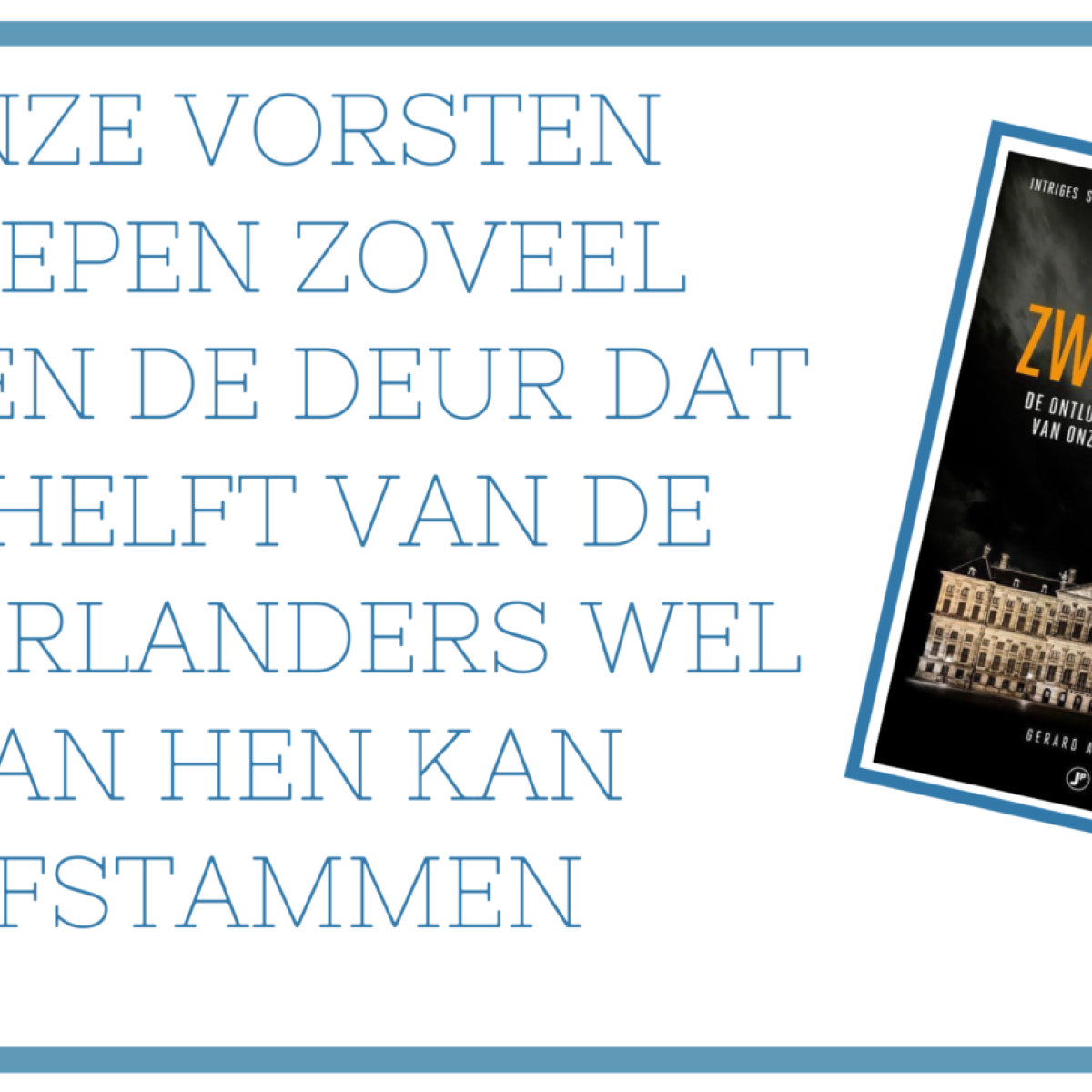 RECENSIE: ORANJE ZWARTBOEK | Blog | Proistamenos